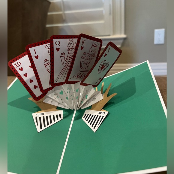 lovepop | Office | Lovepop Royal Flush Pop Up Card | Poshmark